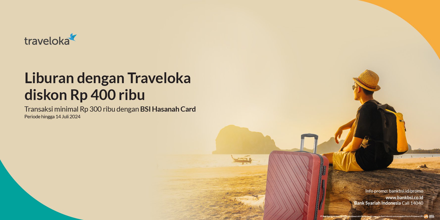 BSI Hasanah Card di Traveloka - Promo|Bank Syariah Indonesia