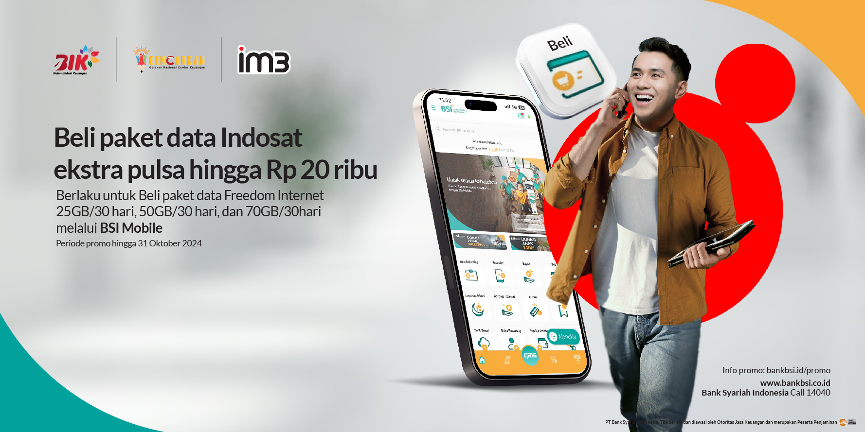 Promo BSI Mobile X Indosat Oktober 2024 - Promo|Bank Syariah Indonesia