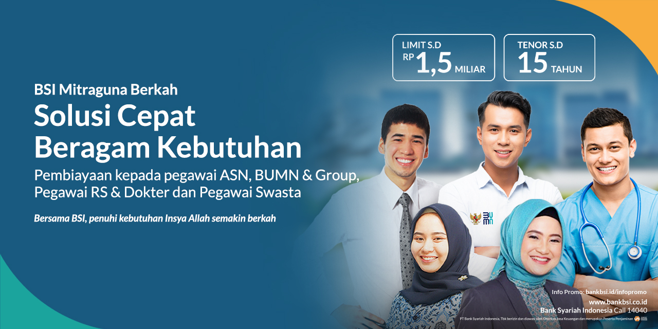 BSI Mitraguna Berkah - Promo|Bank Syariah Indonesia